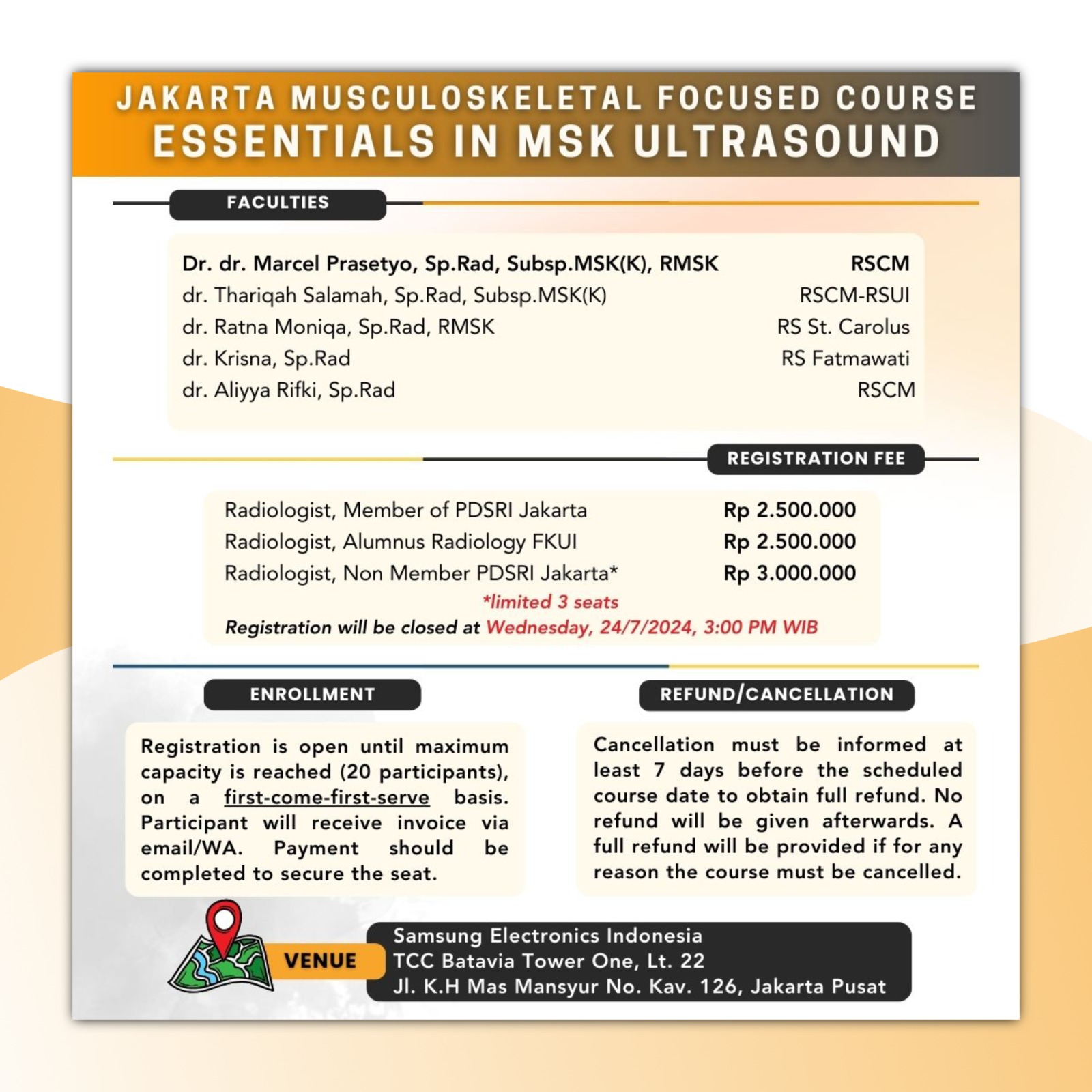 PDSRI | [Info Acara] Essentials in MSK Ultrasound: Upper Extremity (Jakarta Musculoskeletal ...